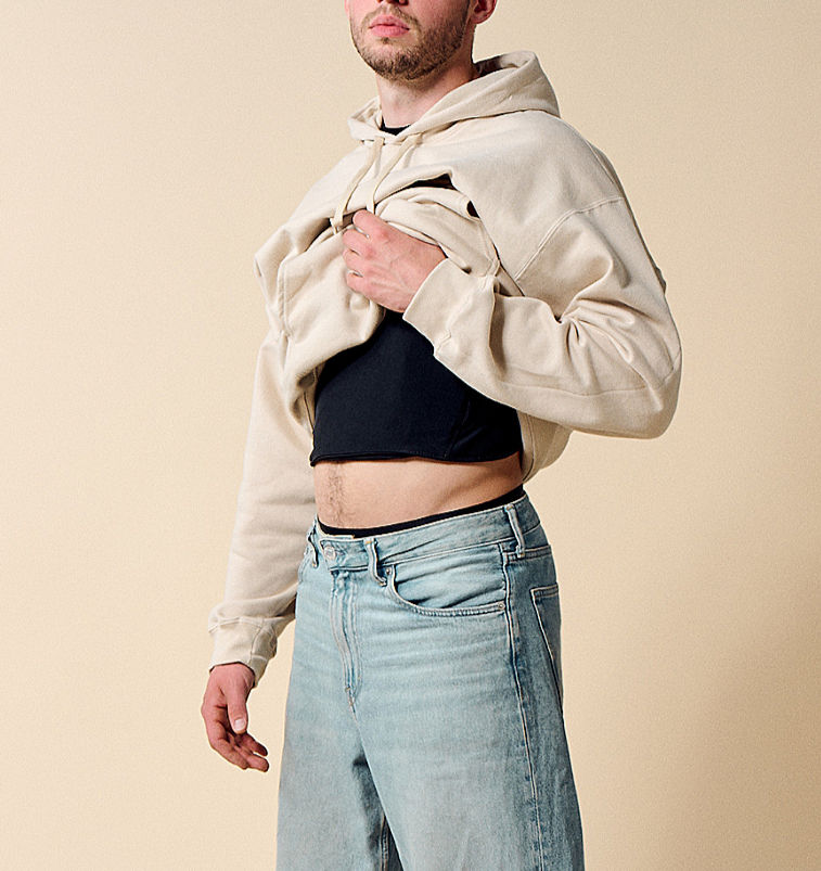 The Safe Civilian Unisex Beige Bulletproof Hoodie (NIJ IIIA)